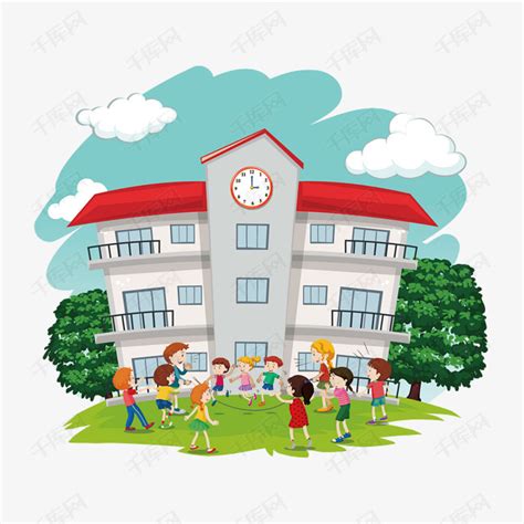 学校卡通 学校卡通壁纸 伤感说说吧