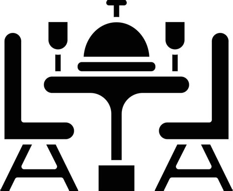 Vector Design Dining Table Icon Style 22300832 Vector Art At Vecteezy