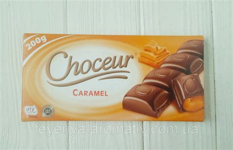 Шоколад молочный с карамелью Choceur Caramel 200г (Германия): продажа ...