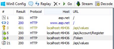 egocube core 보안 ASP NET Web API와 개별 사용자 계정