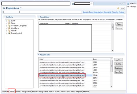 How To Move One Custom Workitem Type Into Another Project Area In Rtc 6