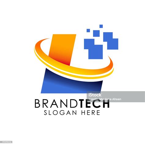 문자 L 아이콘 기호 디자인 템플릿입니다 디지털 기술 웹 아이콘 벡터 3차원 형태에 대한 스톡 벡터 아트 및 기타 이미지 3차원 형태 개념 개체 그룹 Istock