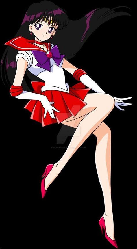 Pin En Sailor Mars Rai Dibujos De Chicas Anime Chica Anime Personajes De Anime