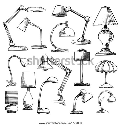 26 138 Table Lamp Drawing Images Stock Photos Vectors Shutterstock