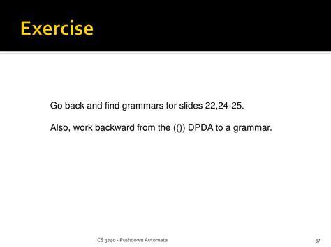 Ppt Pushdown Automata Powerpoint Presentation Free Download Id3407478