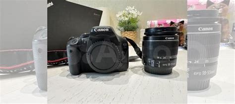 Фотоаппарат canon 550d купить в Санкт-Петербурге | Электроника | Авито