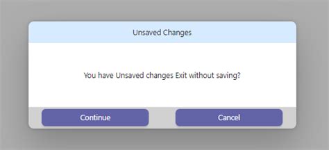 component popup message response box how to trigger events afterwards r powerapps