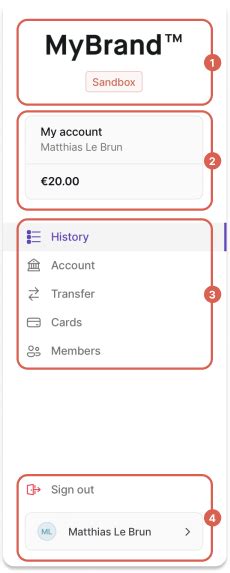navigation swan banking frontend