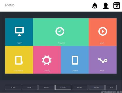 Interfaz Estilo Metro En Visual Basic Net