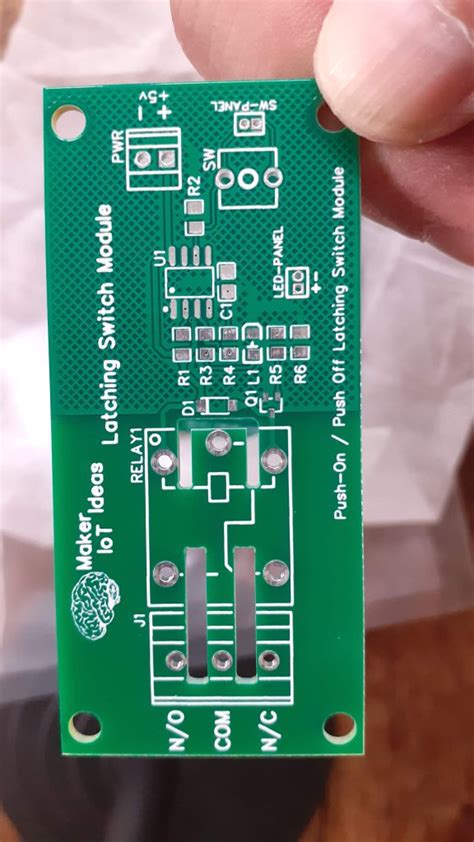 555 Based Latching Switch Maker And Iot Ideas