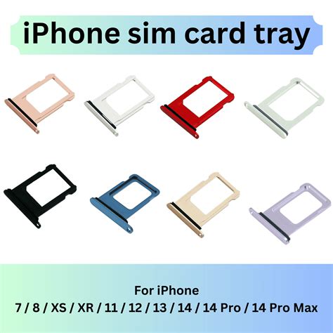 Sim Tray Slot Replacement Holder for Apple Iphone 11 - Brand New ...