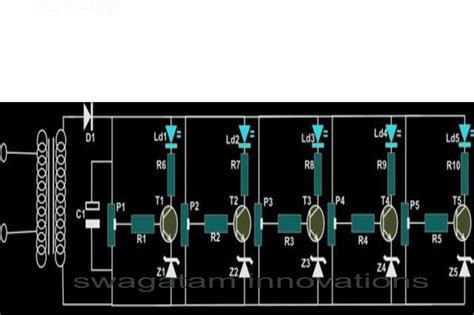 Make An LED AC Voltage Indicator Monitor Circuit Homemade Circuit Projects