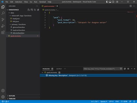 my datapack isn t loading or working at all r minecraftcommands