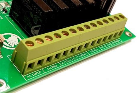 6CH Traffic Light Controller Arduino Based Programmable Board