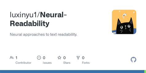 Github Luxinyu1neural Readability Neural Approaches To Text Readability