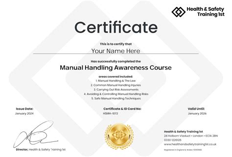 £600 1400 Online Manual Handling Course Sale Now On