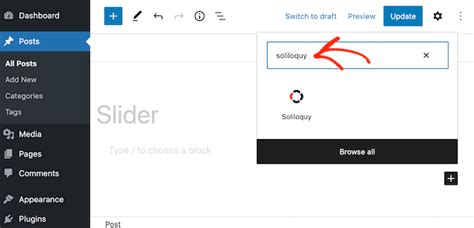 how to easily create a responsive slider in wordpress