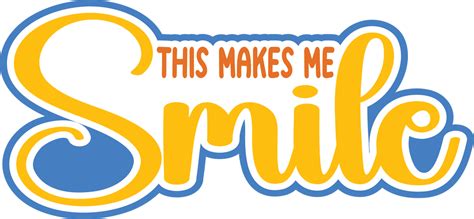 This Makes Me Smile Scrapbook Page Title Sticker Autumns Crafty Corner