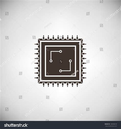 Microchip Stock Vector Royalty Free Shutterstock