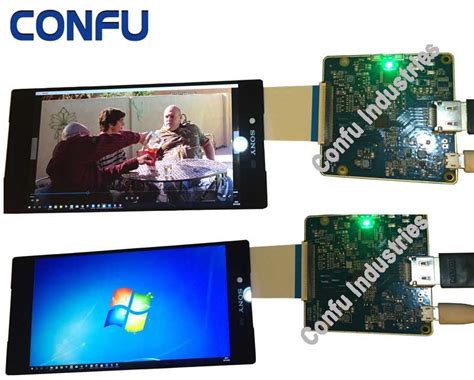 Confu Hdmi To Mipi Dsi Board 4k 5 5 Inch Lcd China Confu Hdmi To Mipi Dsi Board And Lvds To
