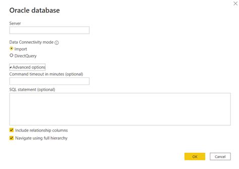 Solved Power Bi Desktop Connecting To An Oracle Package Microsoft Fabric Community