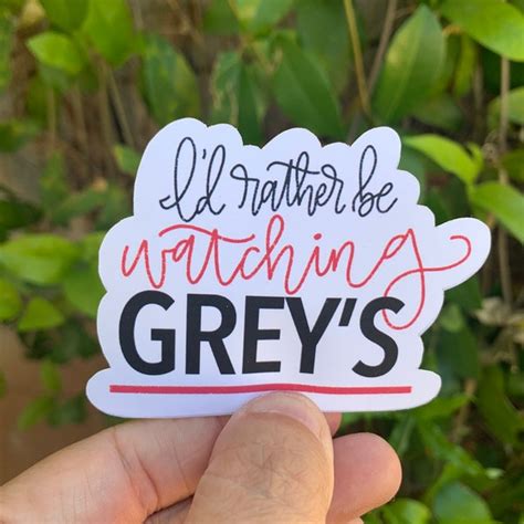 Greys Anatomy Stickers Etsy
