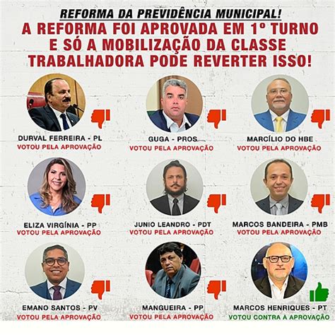 Reforma Da Previdência De João Pessoa é Aprovada Em 1° Política