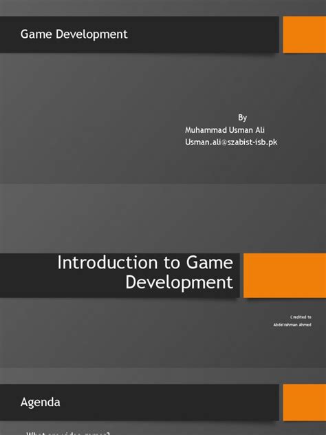 introduction to game development pdf video games video game
