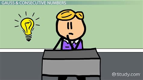 Finding The Sum Of Consecutive Numbers Lesson