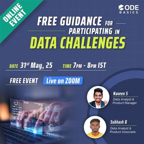 Free Guidance For Participating In Data Challenges 👇 Codebasics