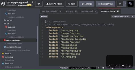 Codepen Projects Shortcuts Close File Prev File Next File By Seancodes On Codepen