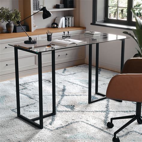 Martha Stewart Huddleston Martha Stewart Eli Tempered Glass Top Home