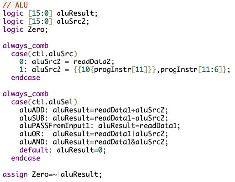 Simple Cpu Design Luis Y Hernandez Professional Portfolio