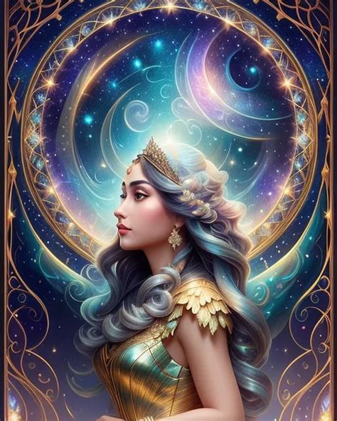 Goddess Of The Night Sky