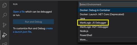 Debug Marklogic Javascript With Vs Code Marklogic Community