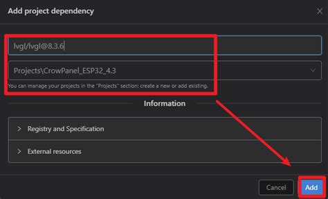 43 Inch Esp32 Dispaly Platformio Tutorial Elecrow Wiki