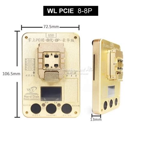 Wl Pcie Nand Flash Ic Chip For Iphone Ip Se 6s 6sp 7 7p Pro 8 8p Hard Disk Test Repair