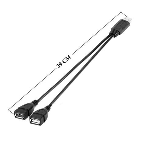 Jual Usb 2 0 A Male Ke 2 Dual Usb Female Jack Y Splitter Hub Di Seller Velvet Store Cengkareng