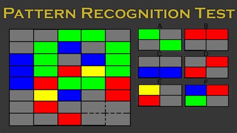 Pattern Recognition Test Nicologic Up To 170 Partial Iq Youtube
