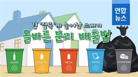 긴 집콕에 늘어난 쓰레기올바른 분리 배출법 코로나19 집콕 쓰레기 재활용 분리수거 분리배출 종이 플라스틱