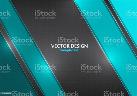 기하학적 요소와 밝은 현대 추상적인 배경입니다 컬러 대각선 줄무늬입니다 0명에 대한 스톡 벡터 아트 및 기타 이미지 0명 3차원 형태 개념 Istock