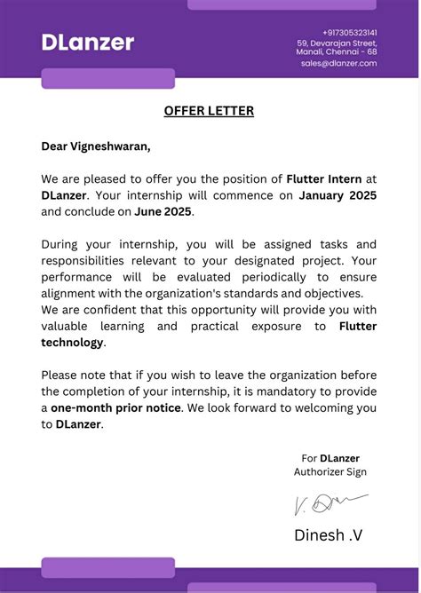 Vigneshwaran K On Linkedin Flutter Flutterdeveloper Internship Intern