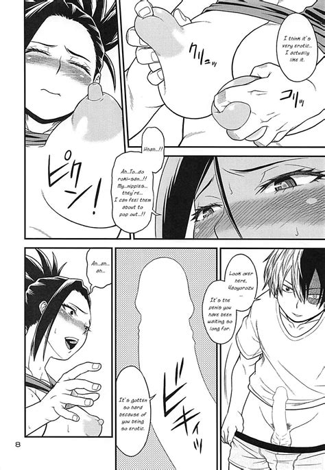 Rule 34 Comic Page Fanon Couple Headroom Momo Yaoyorozu My Hero