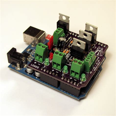 Mosfet Jr Arduino Shield Kit From Makersbox On Tindie