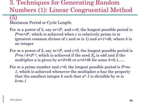 Ppt Part 6 Random Number Generation Powerpoint Presentation Free
