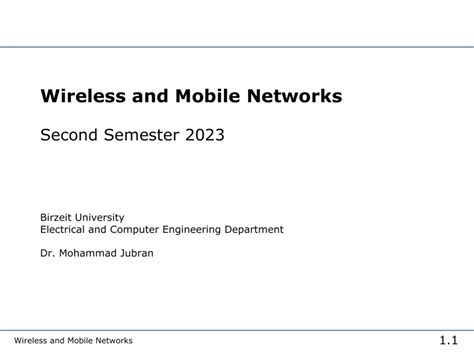 1 Wirelesstransmissionfundamentals