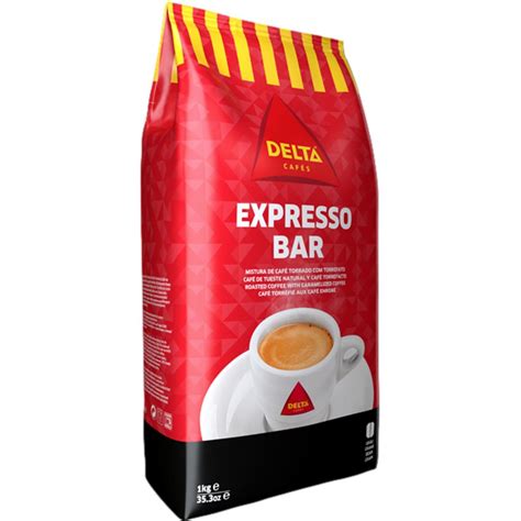 Café Grão Torrado Com Torrefacto 30 Expresso Bar Delta 1 Kg