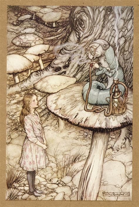 Advice From A Caterpillar From Alices Adventures In Wonderland By