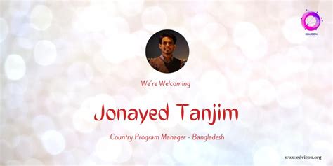 just joined edvicon as cpm i m really glad and excited to be a part of… jonayed tanjim