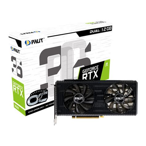 PALIT RTX3060 DUAL 12GB GDDR6 - Blossom Toko Komputer - Malang